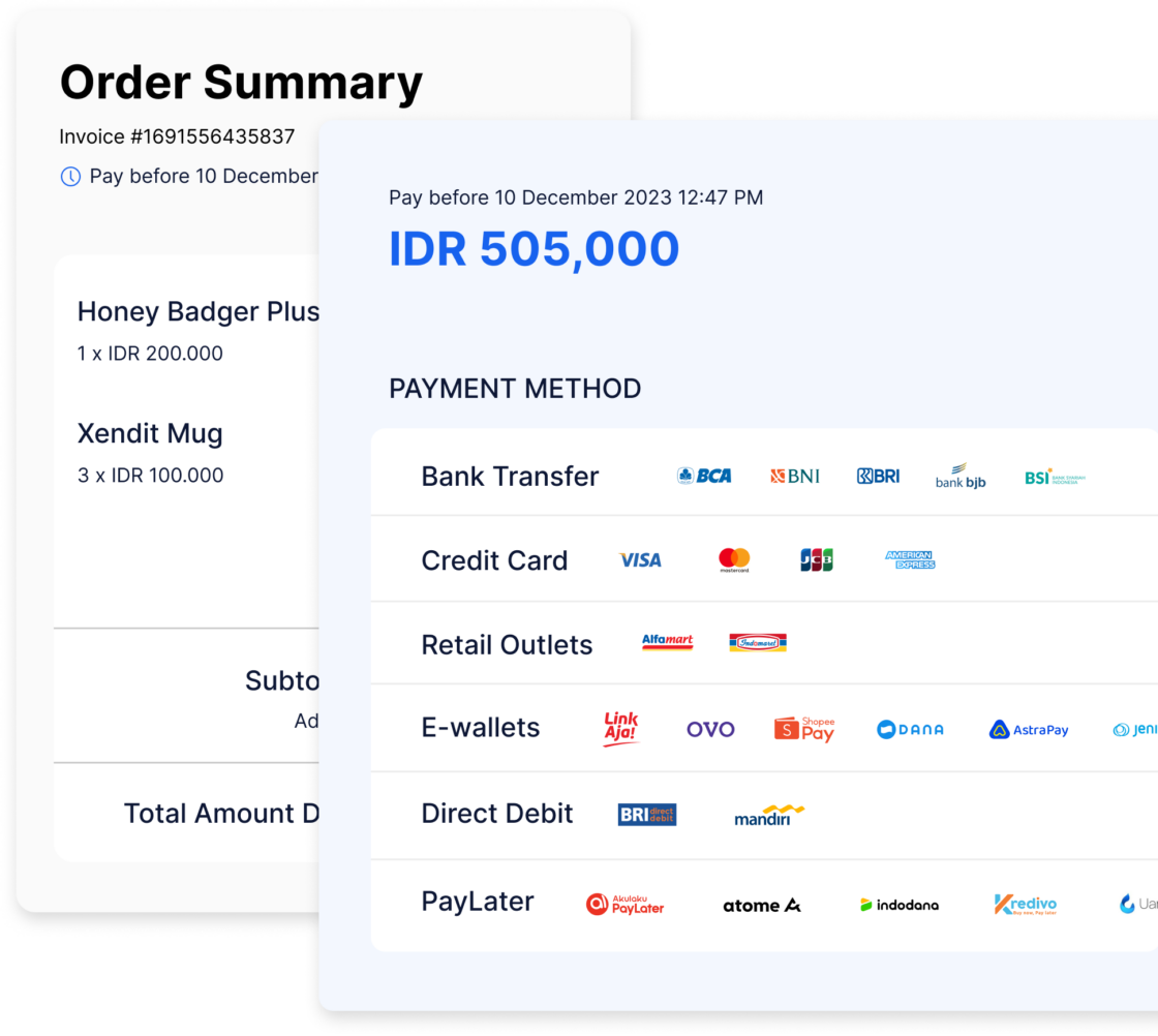 Payment Links | Create Payment Link & Checkout Pages | Xendit