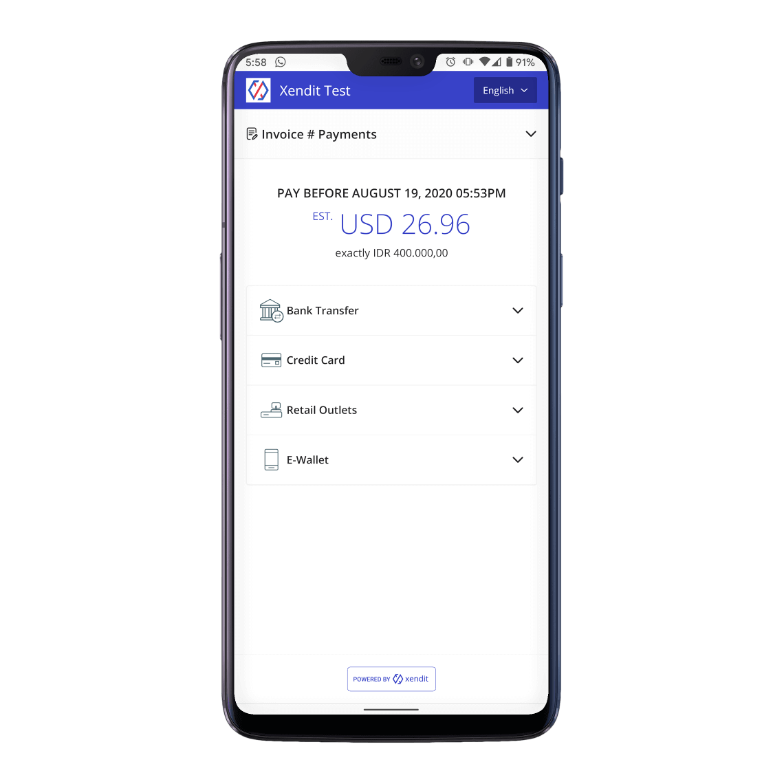 Optimize conversion with Xendit hosted checkout - Xendit
