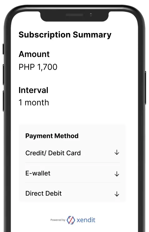 Recurring Payments | Subscription Management | Xendit
